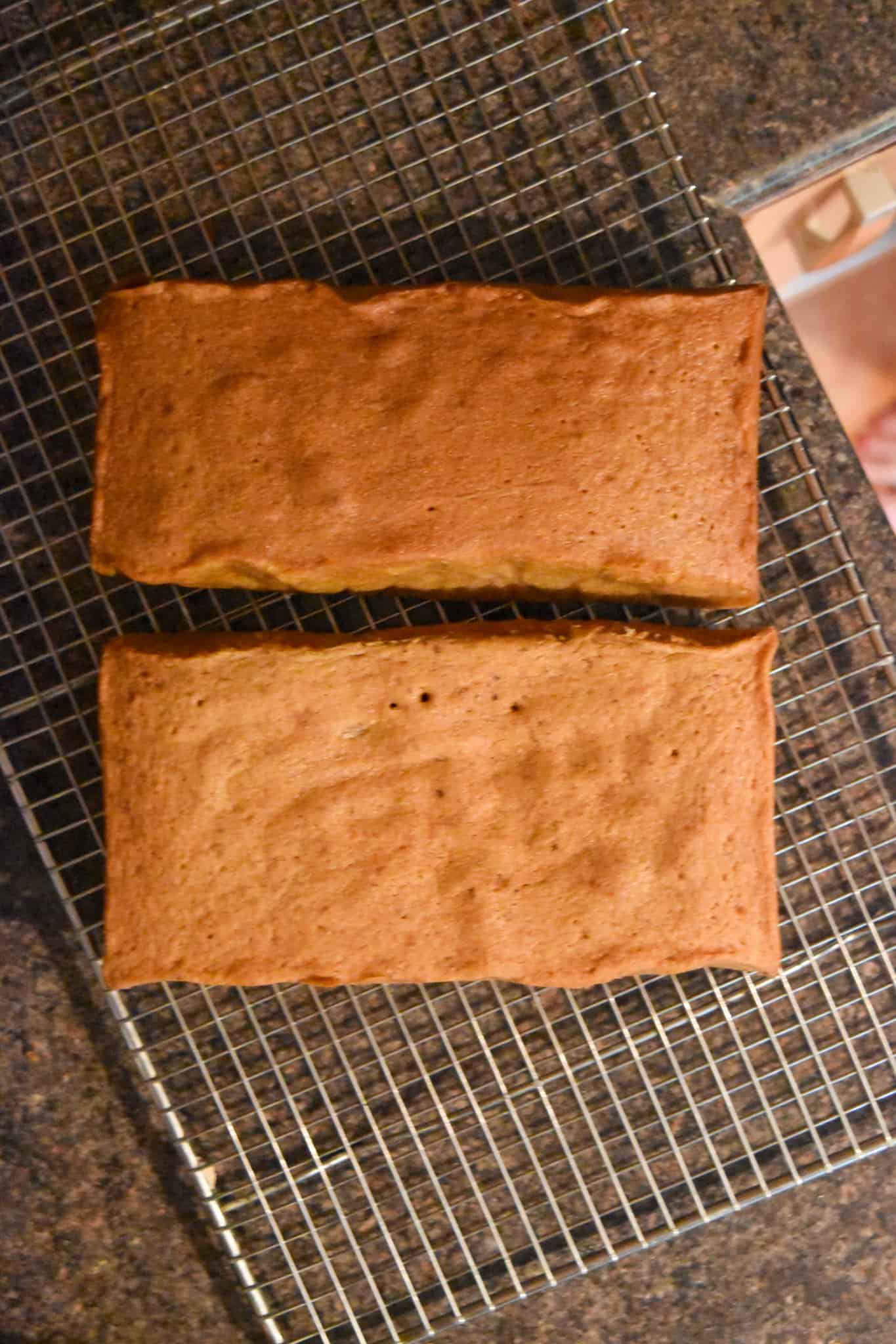 Maple Praline Battenberg Cake - Waiting for Blancmange